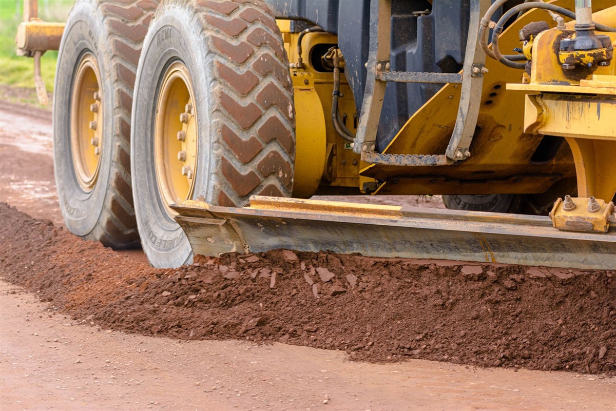 Wet weather delays grading program